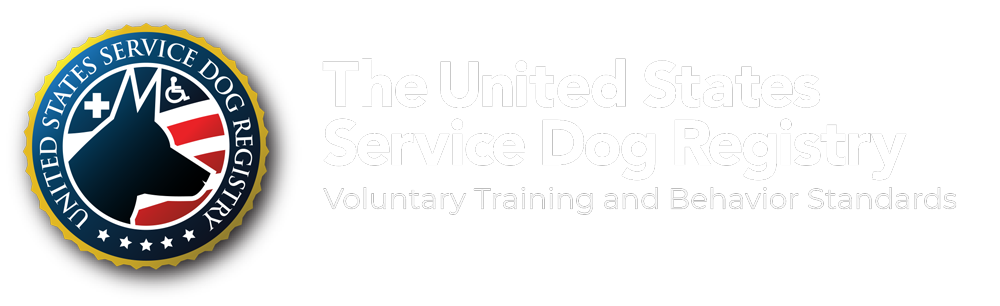 United States Service Dog Registry Logo Anything Pawsable