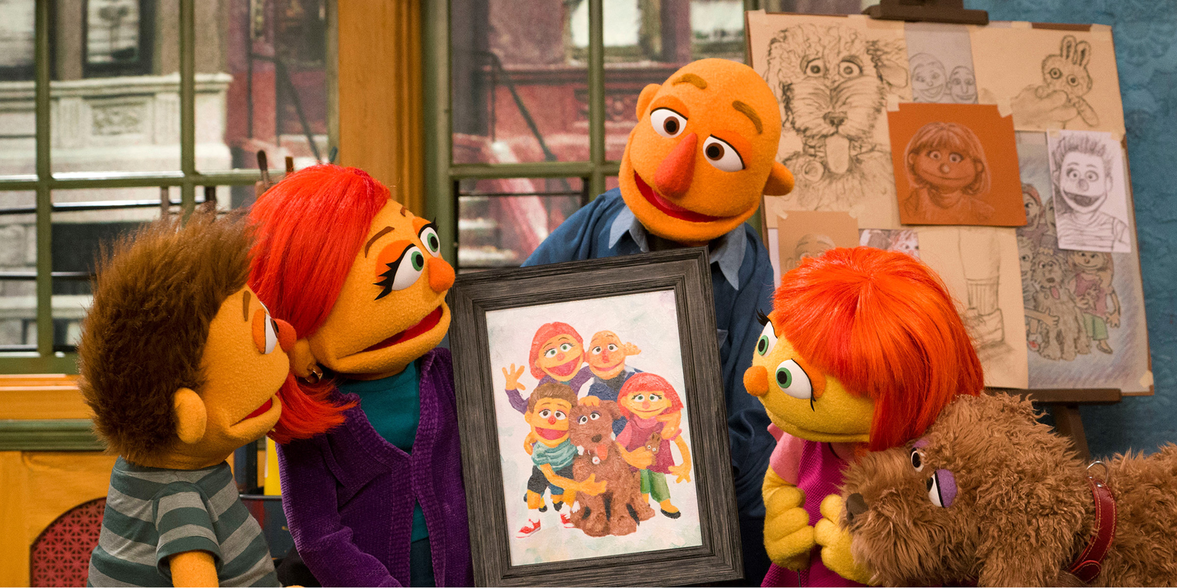 Autism Awareness Month: Time to Meet Sesame Street Julia’s Family ...