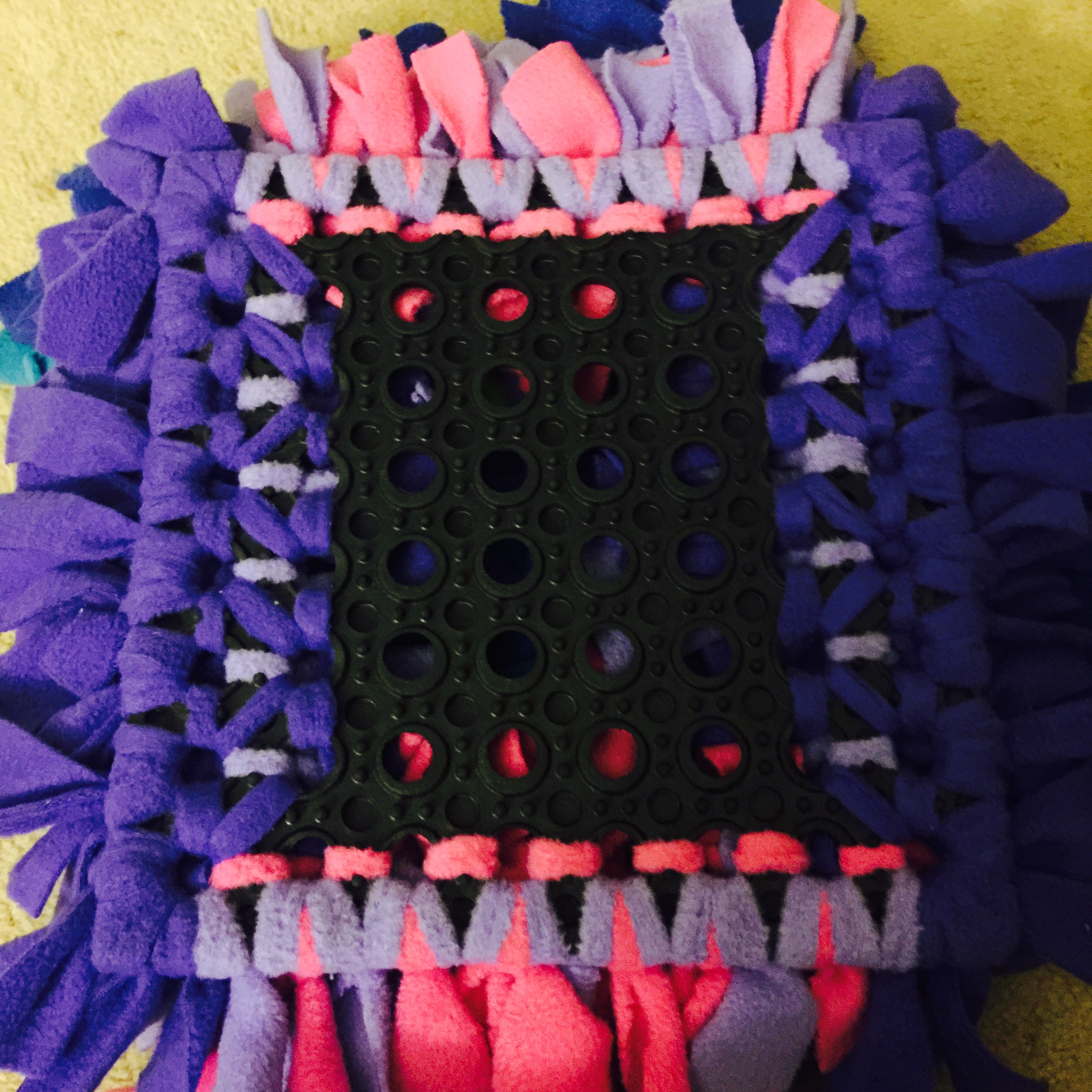 Snuffle Mat in Progress – Anything Pawsable